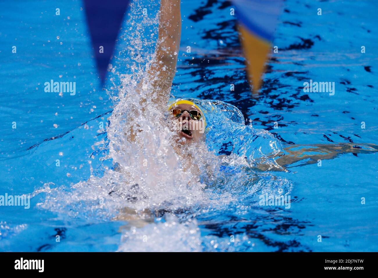 Australia's Mitchell Larkin during the qualification round of the 200m ...