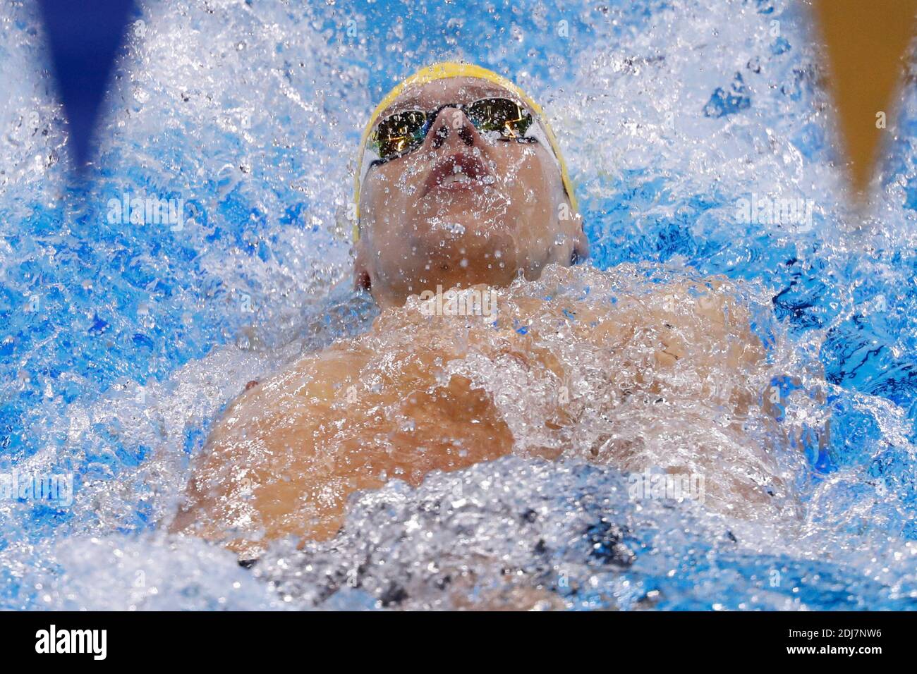 Australia's Mitchell Larkin during the qualification round of the 200m ...