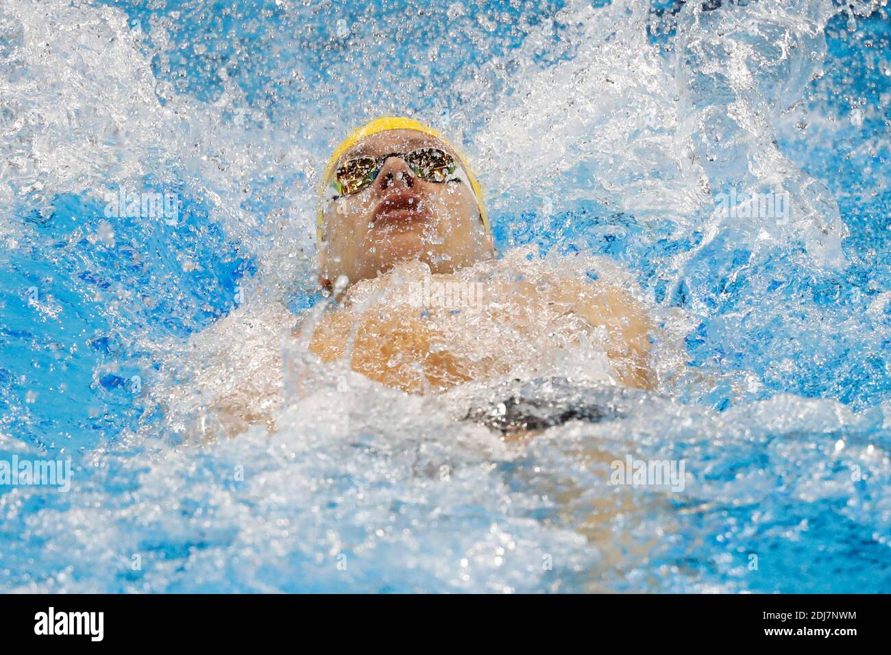 Australia's Mitchell Larkin during the qualification round of the 200m ...