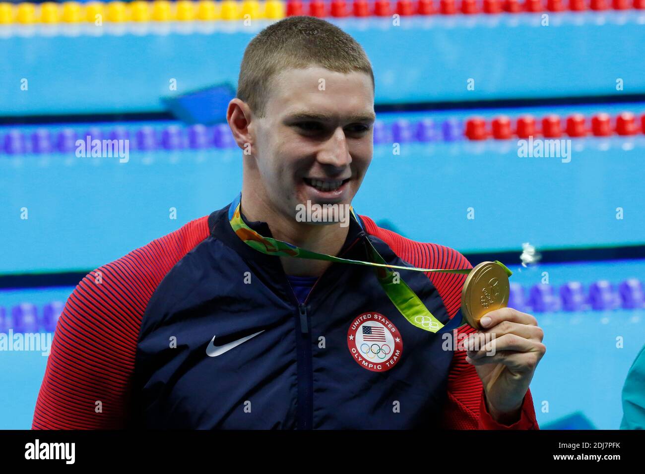 USA's Ryan Murphy won the final of the 200m backstroke men in the ...