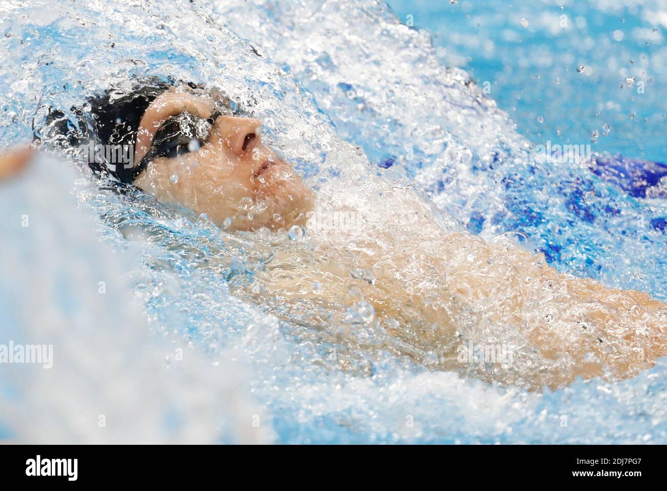 USA's Ryan Murphy won the final of the 200m backstroke men in the ...