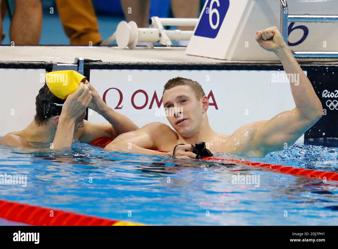 USA's Ryan Murphy won the final of the 200m backstroke men in the ...