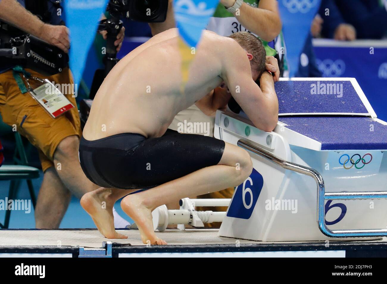 USA's Ryan Murphy won the final of the 200m backstroke men in the ...