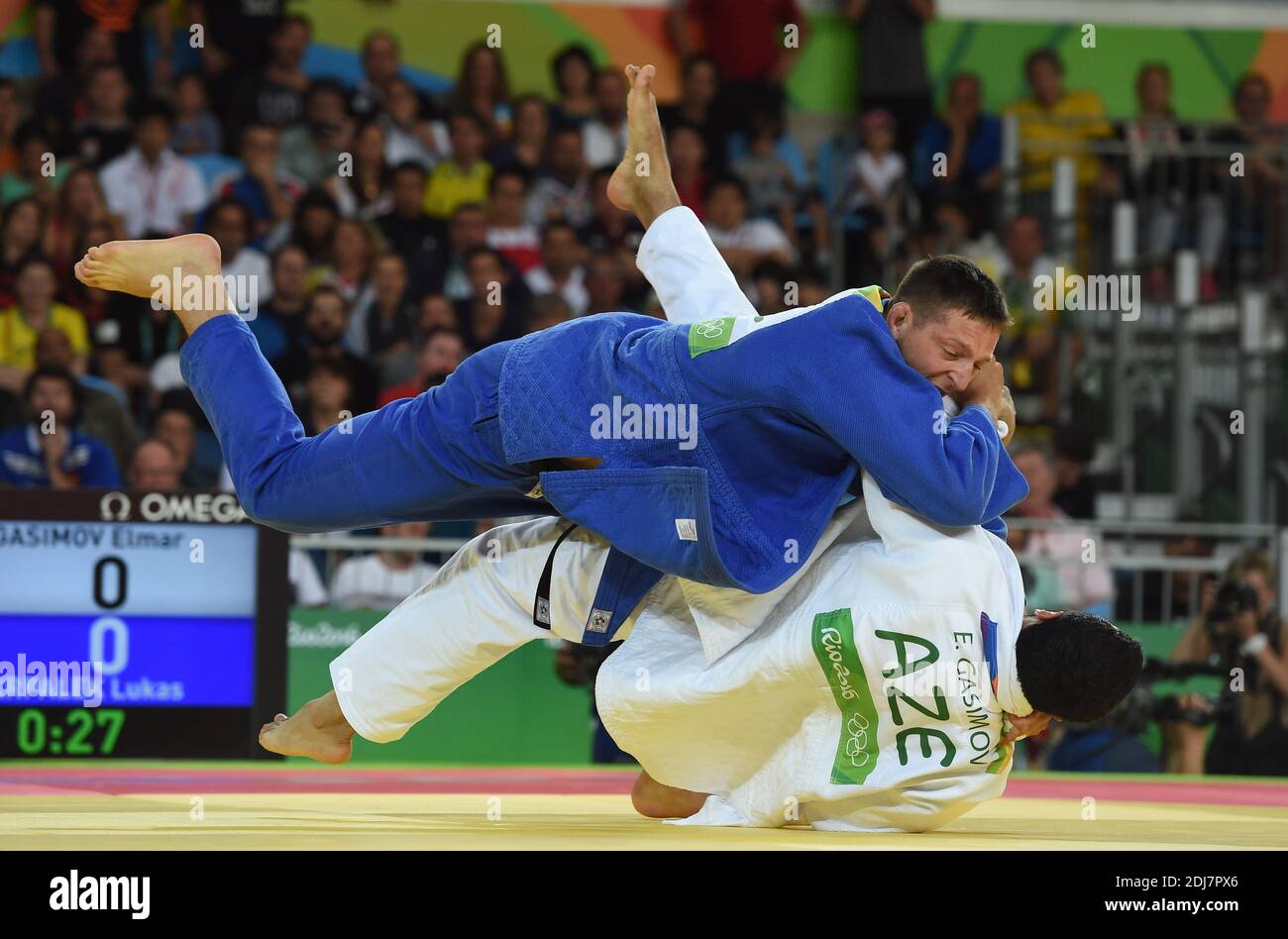 Gold medalist Lukas Krpalek of the Czech Republic at the men's -100kg ...