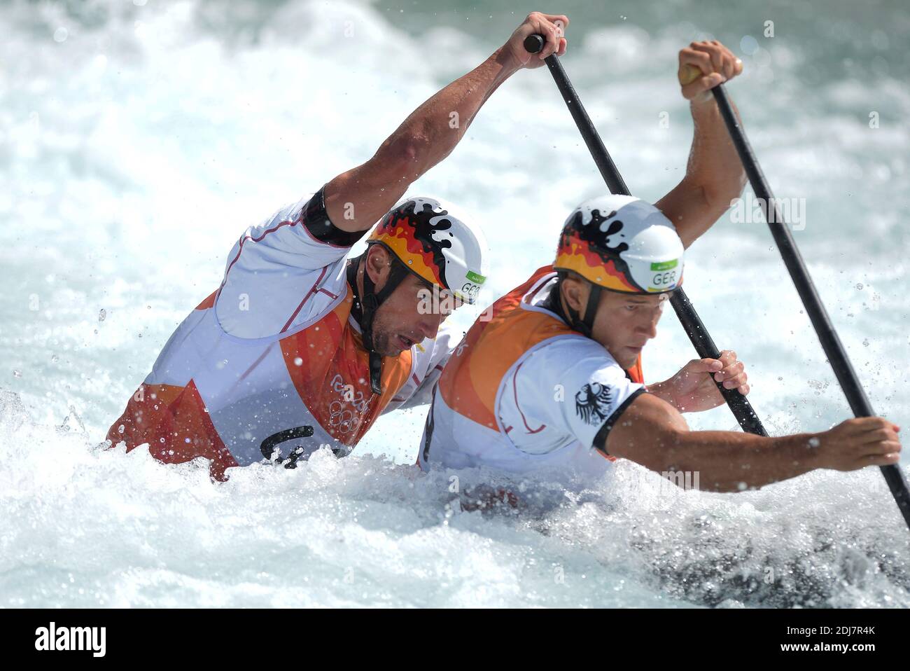 Franz Anton and Jan Benzien Men's Canoe Double event at Whitewater ...