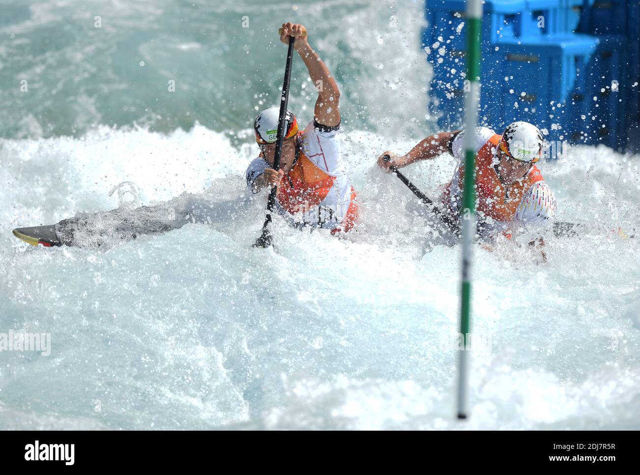 Franz Anton and Jan Benzien Men's Canoe Double event at Whitewater ...