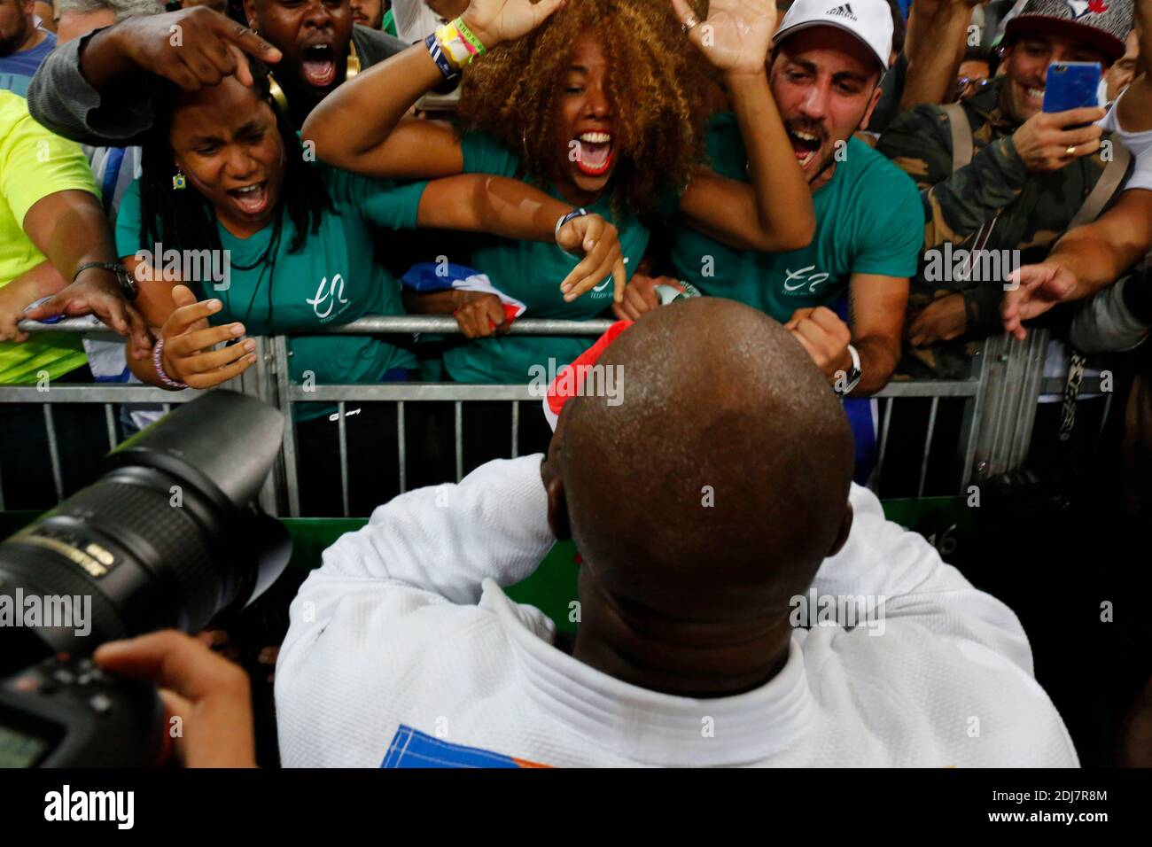 France's Teddy Riner won the Gold medal in the Men + 100kg Judo event ...