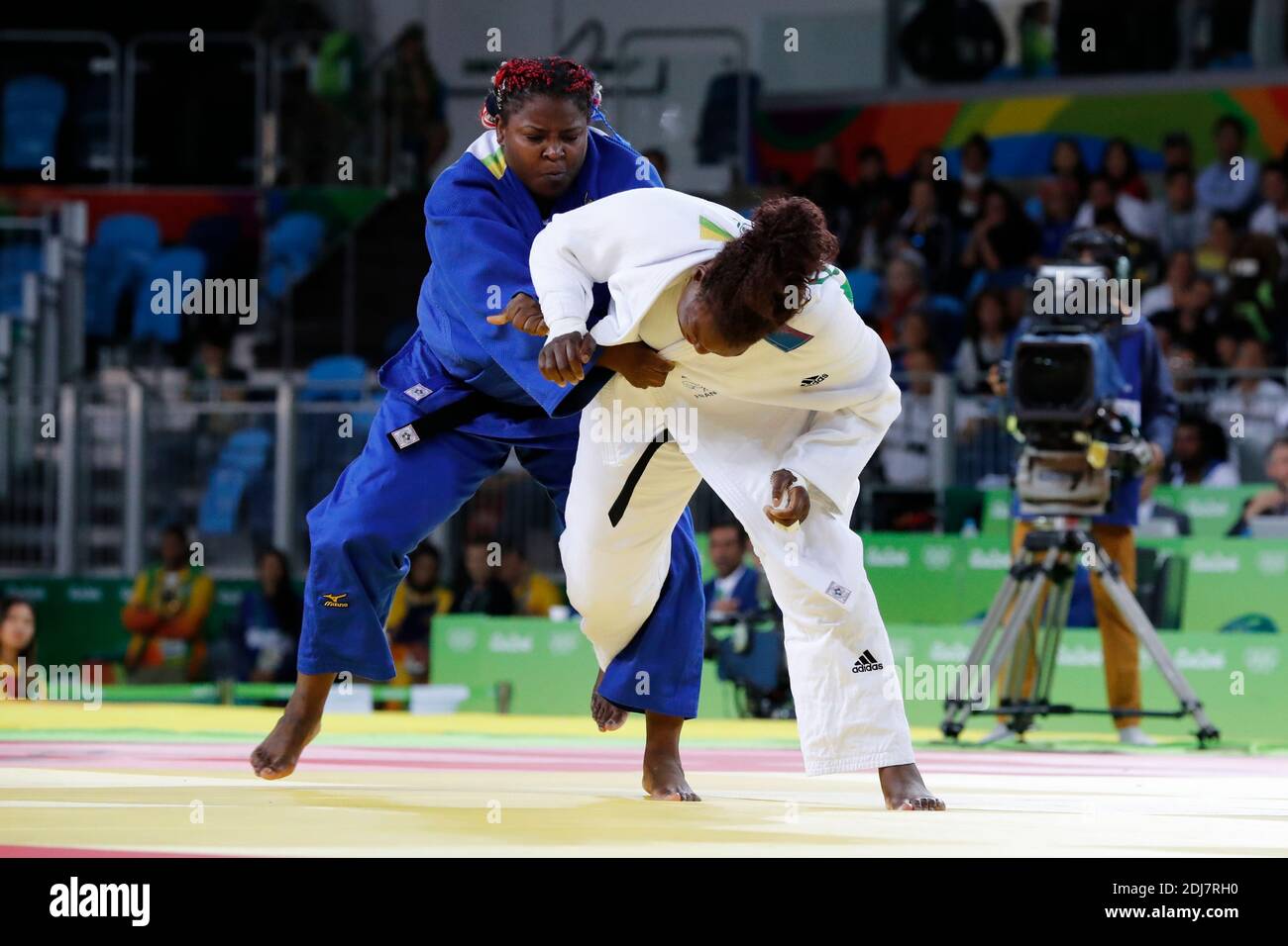 France's Emilie Andeol won the Gold medal in the Women + 78kg Judo ...