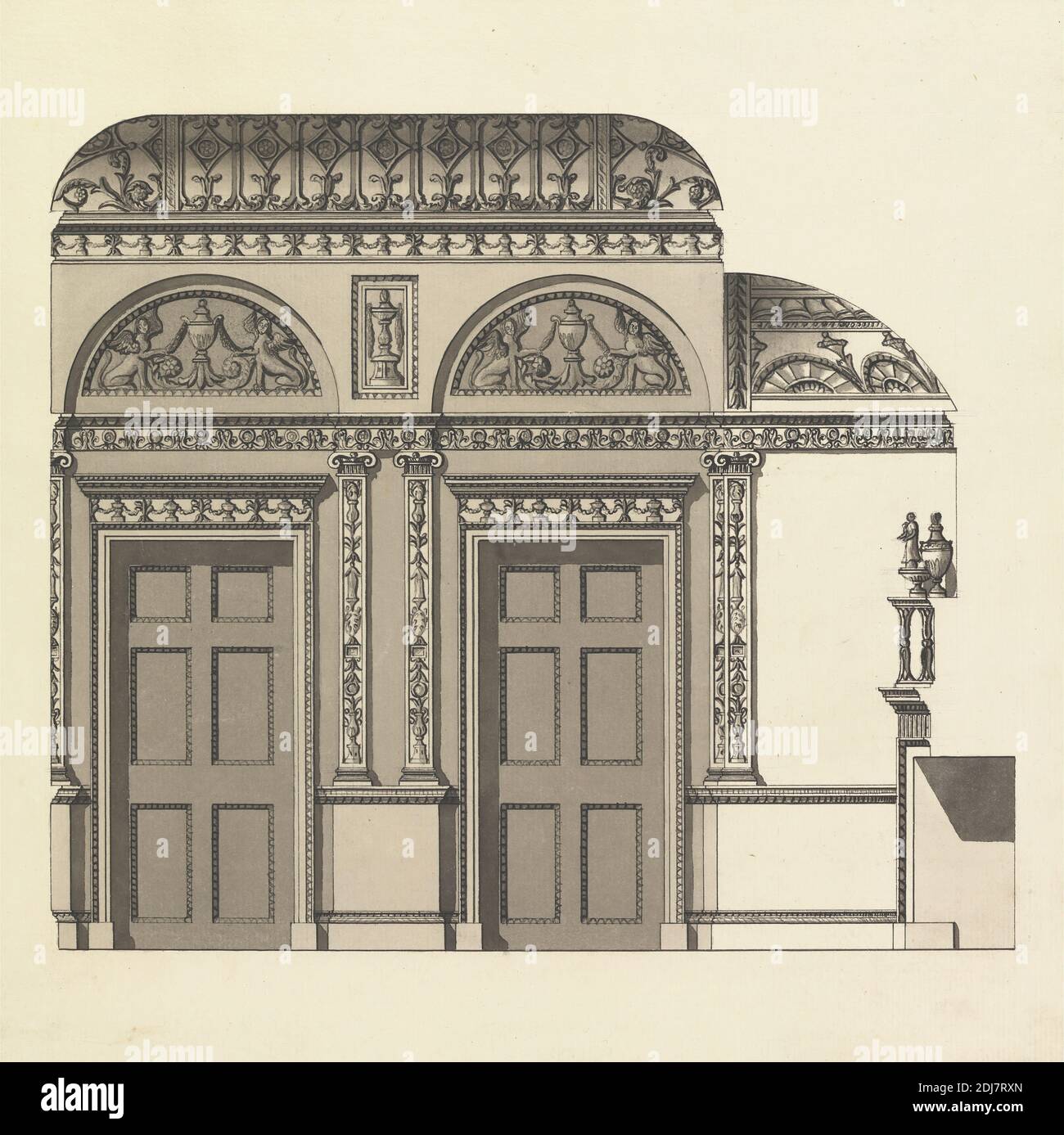 Robert adam elevation hi-res stock photography and images - Alamy