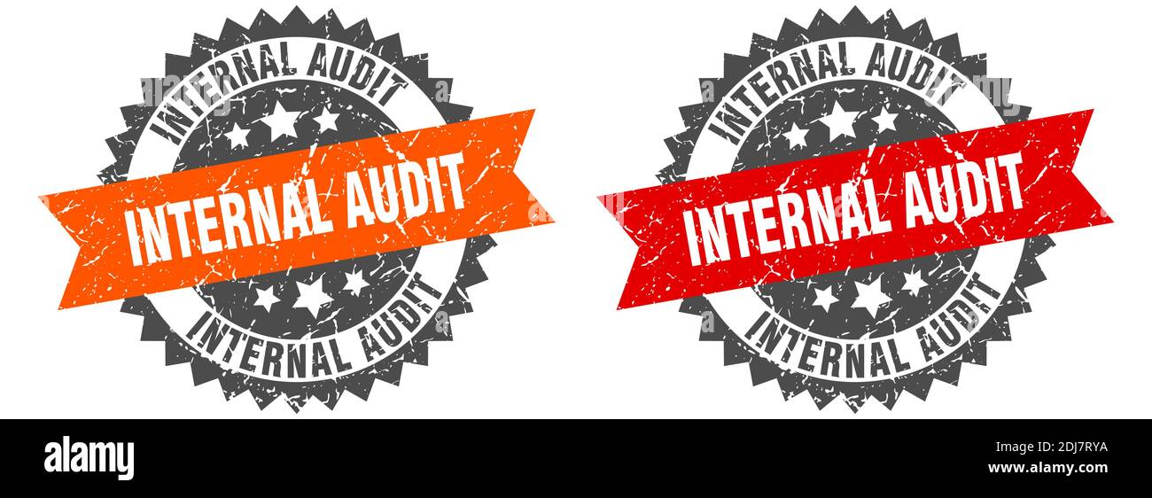 internal audit grunge stamp set. internal audit band sign Stock Vector ...