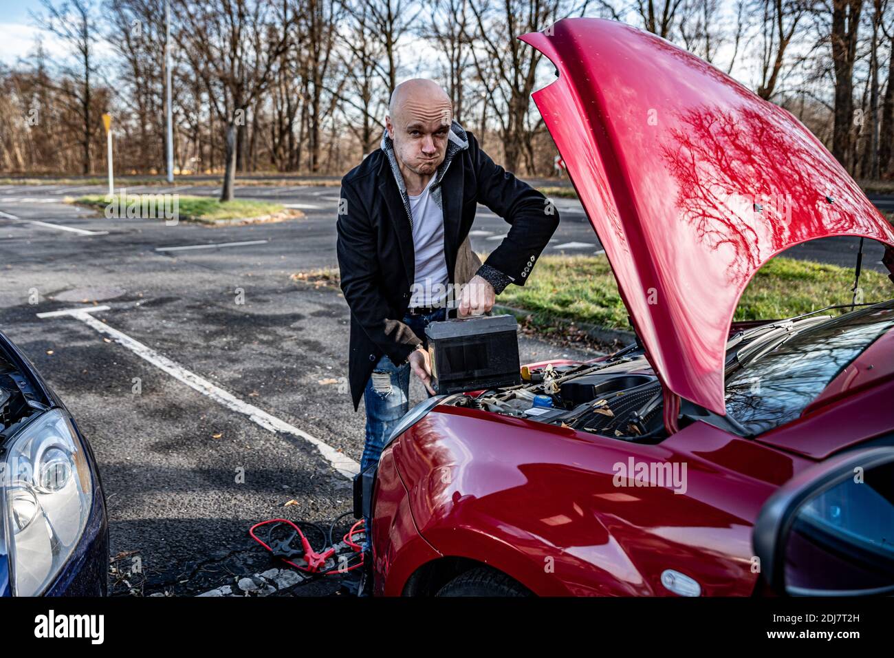 Replacing engine hi-res stock photography and images - Alamy