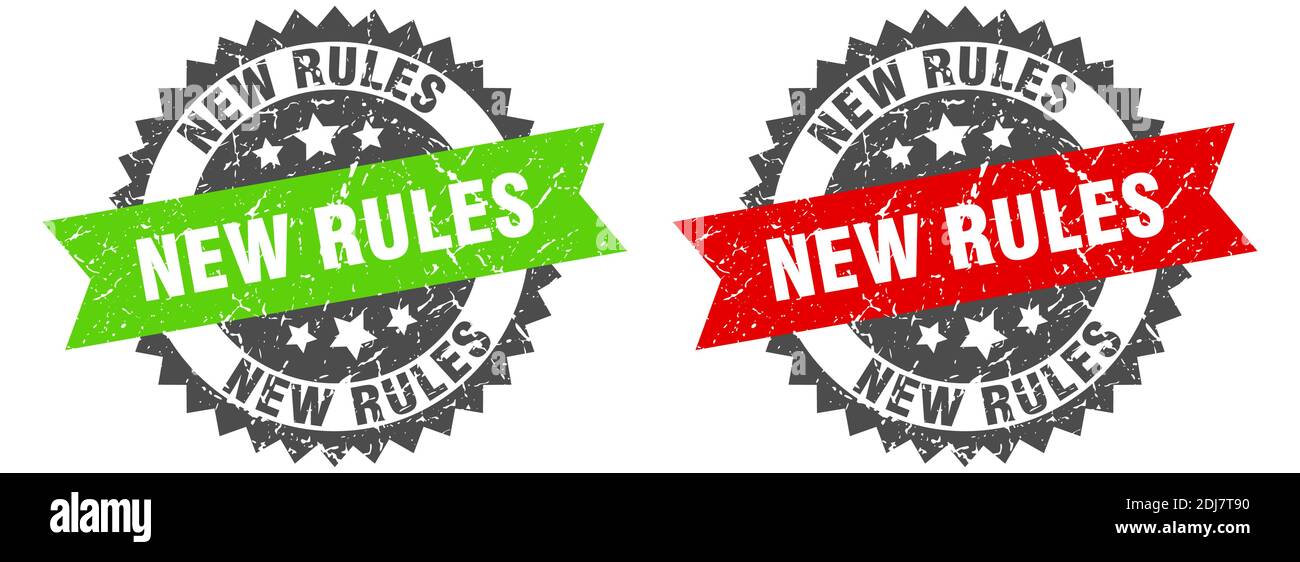 New rules seal hi-res stock photography and images - Alamy