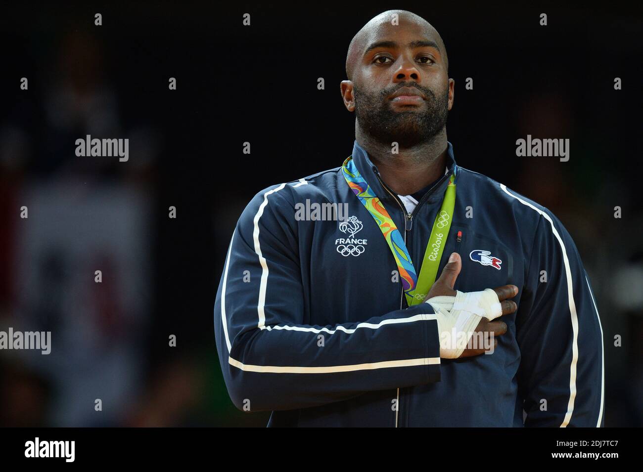 2016 rio de janeiro teddy riner final hi-res stock photography and ...