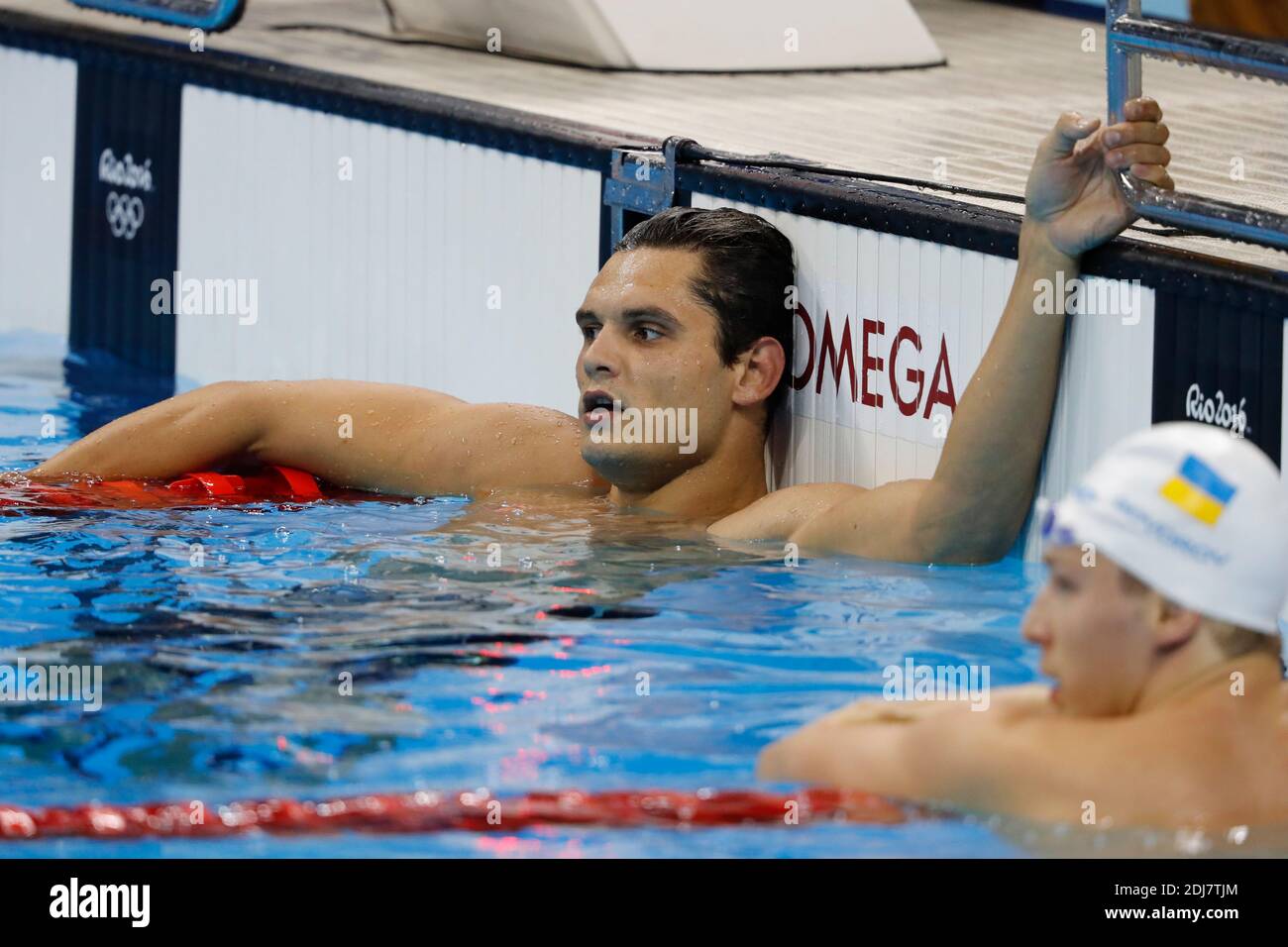 France's Florent Manaudou got a silver medal but was beaten for gold by ...
