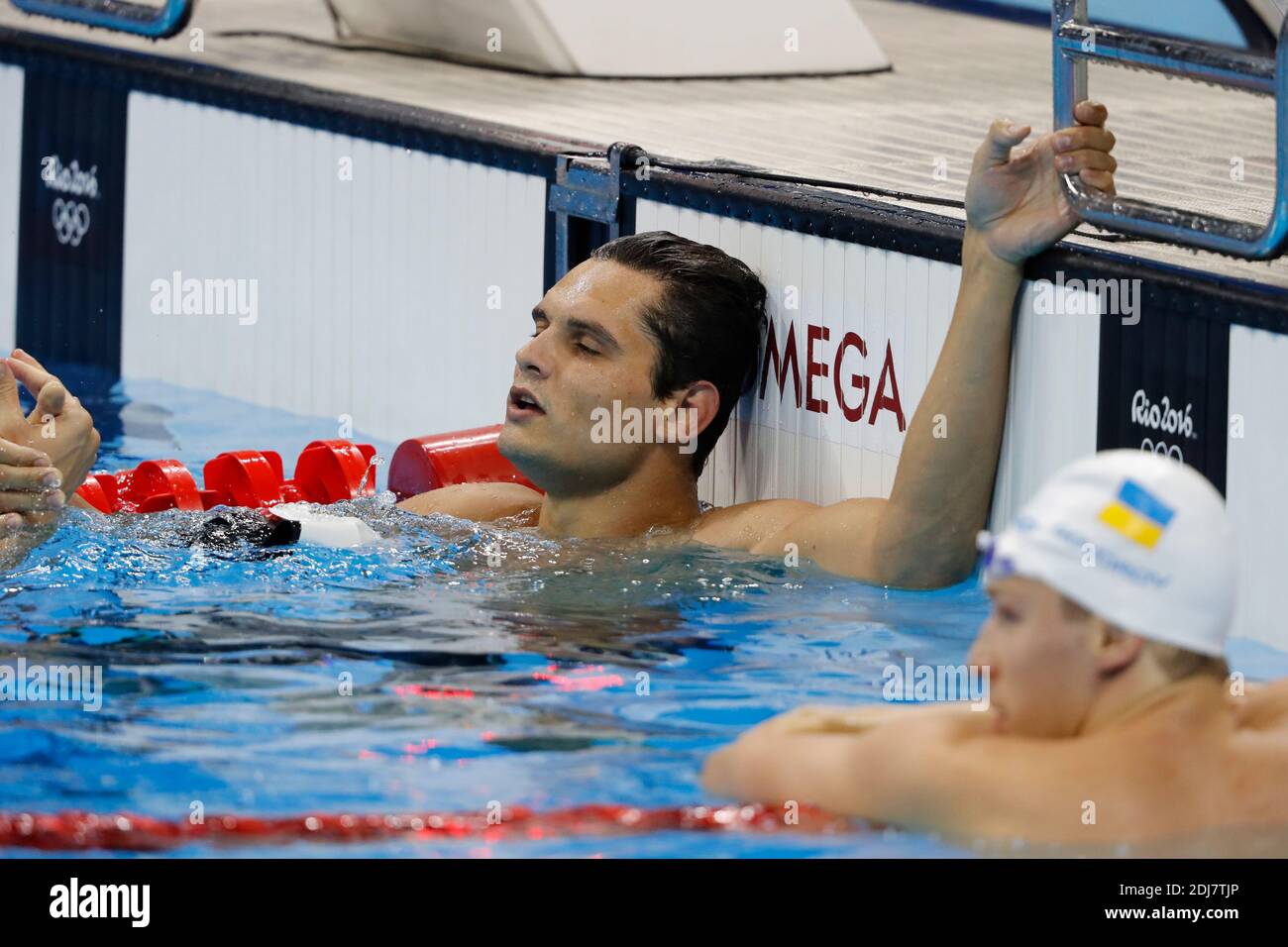 France's Florent Manaudou got a silver medal but was beaten for gold by ...