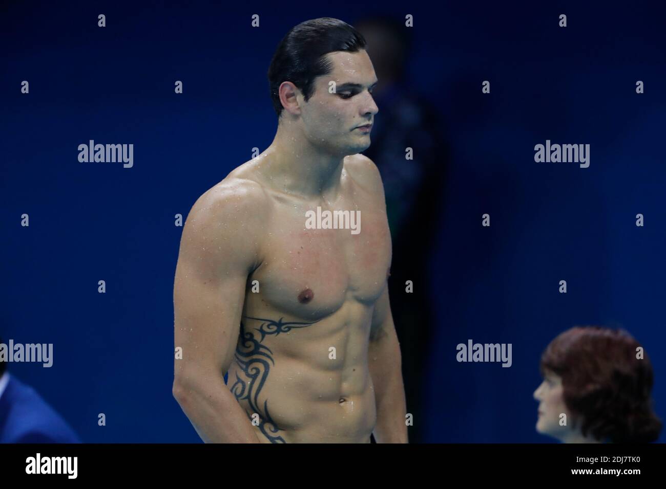 France's Florent Manaudou got a silver medal but was beaten for gold by ...