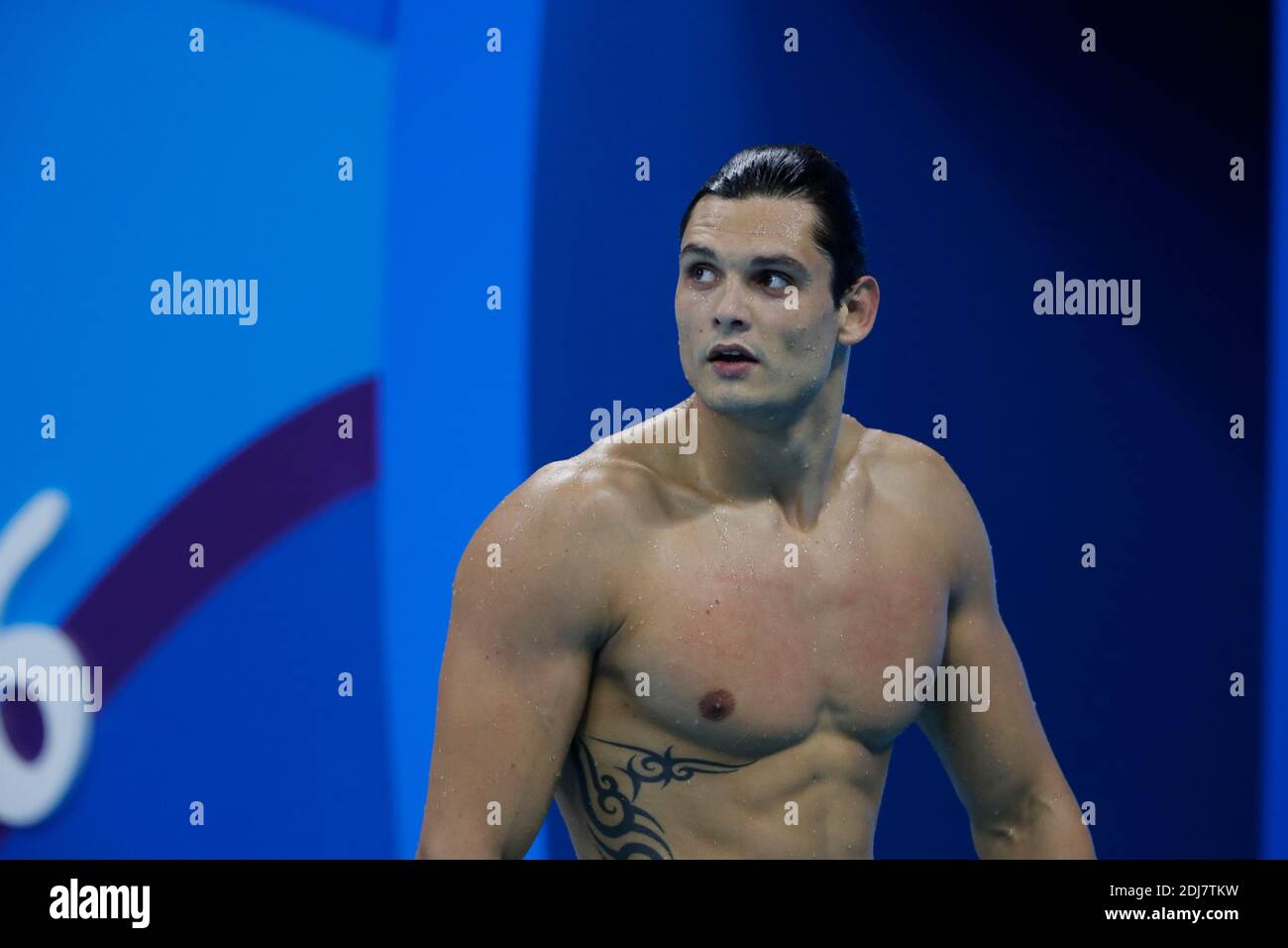 France's Florent Manaudou got a silver medal but was beaten for gold by ...