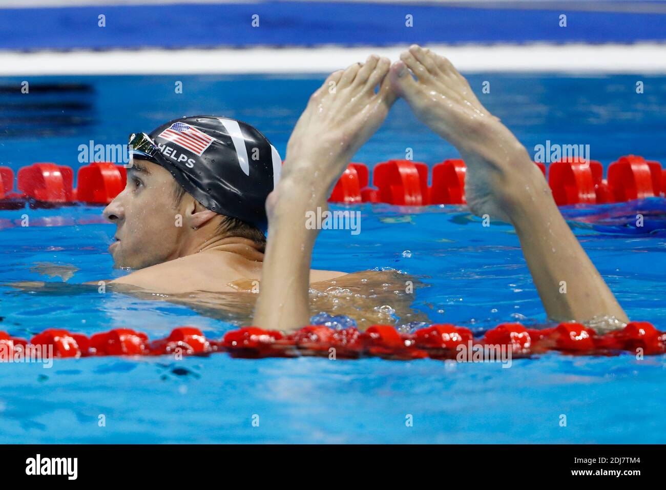 USA's Michael Phelps won the silver medal in the final of the 100m ...