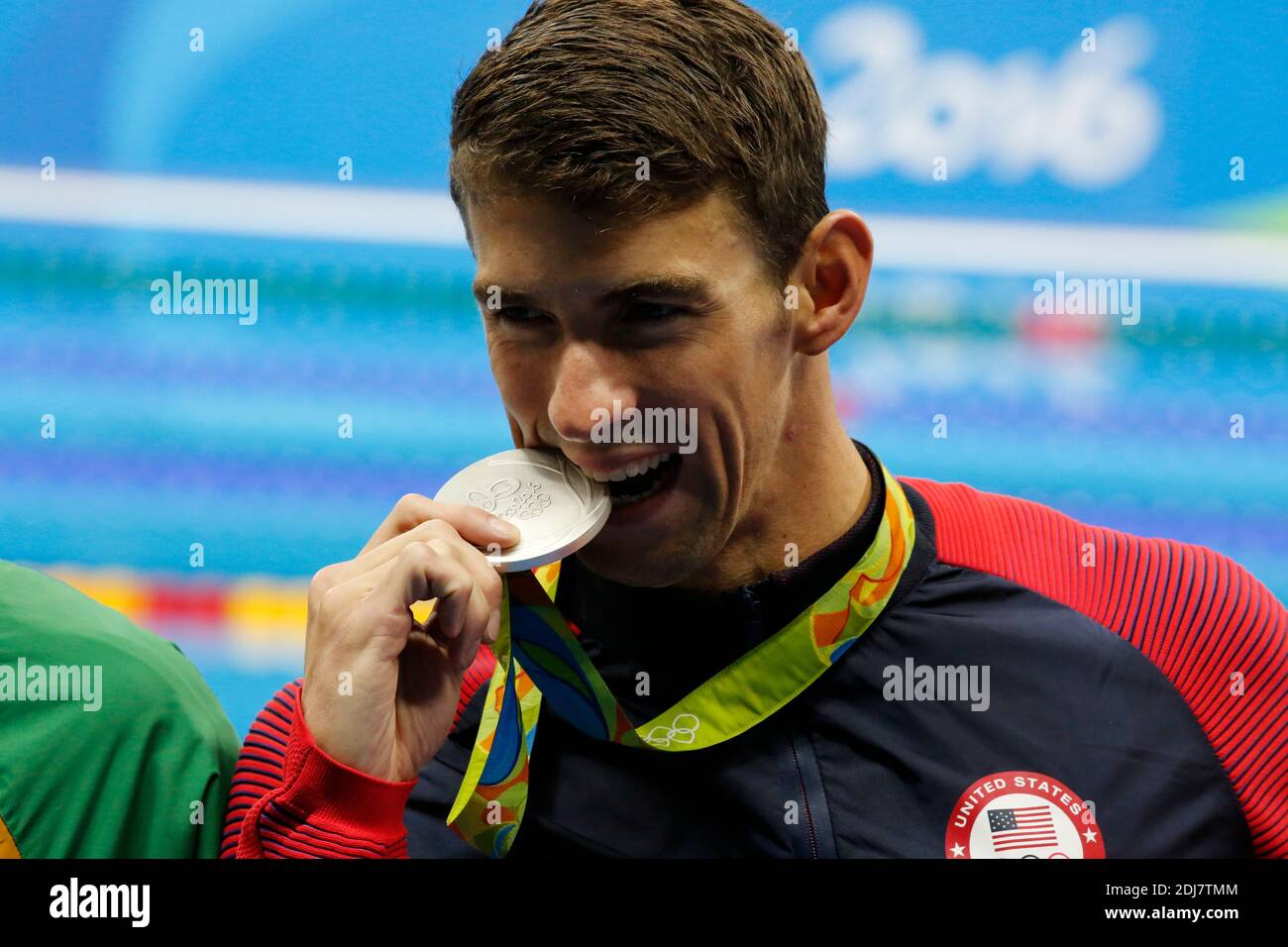 USA's Michael Phelps won the silver medal in the final of the 100m ...