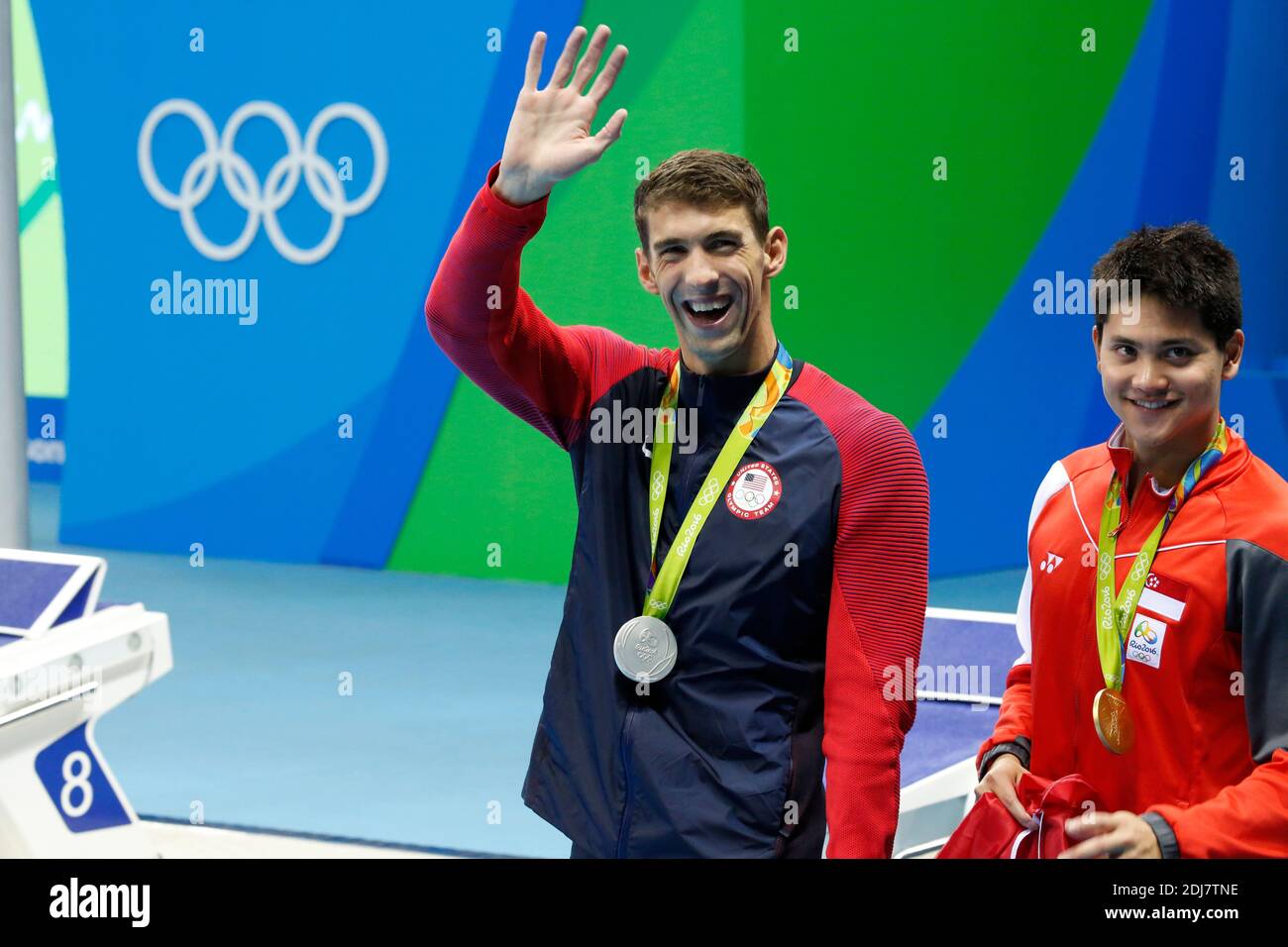 USA's Michael Phelps won the silver medal in the final of the 100m ...