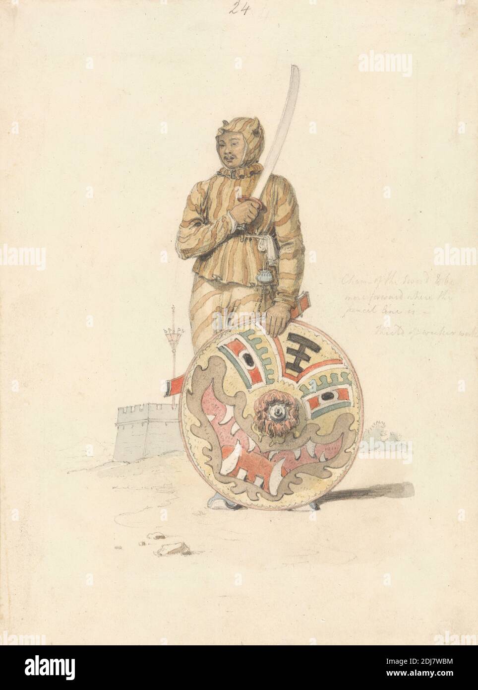 A Chinese Warrior, William Alexander, 1767–1816, British, undated ...