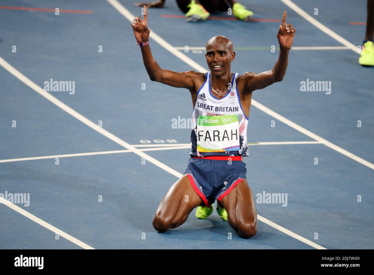 United Kingdom's Mo Farah won a gold medal in the 10.000 m men in ...
