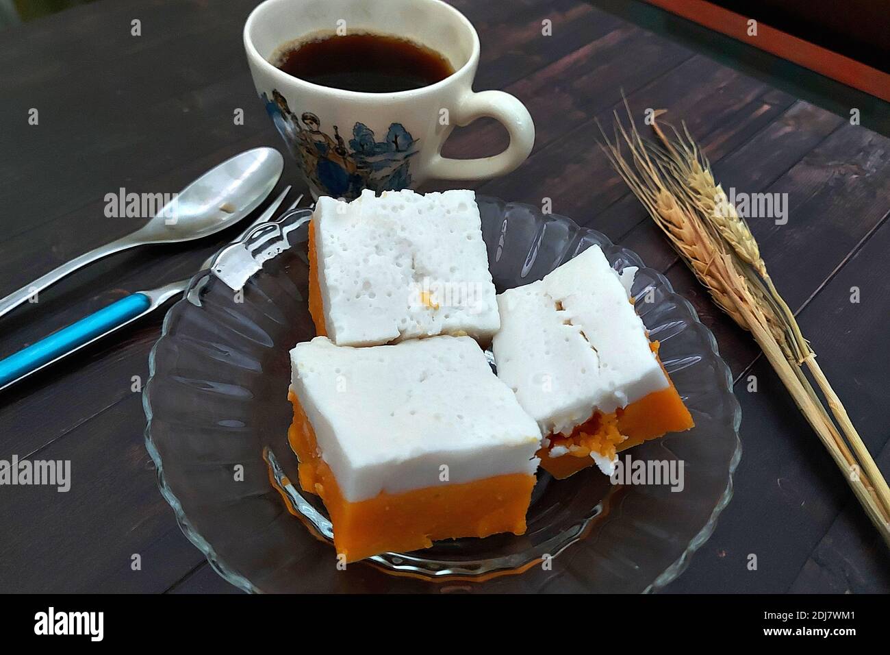Food Home, Kueh Talam, Jakarta, Indonesia Stock Photo - Alamy