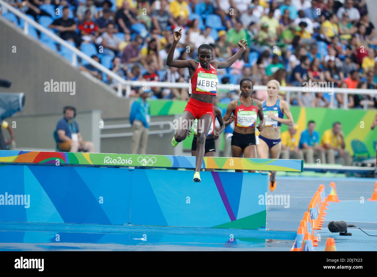 Bahrain's Ruth Jebet won the gold medal in the 3000 steeplechase women ...