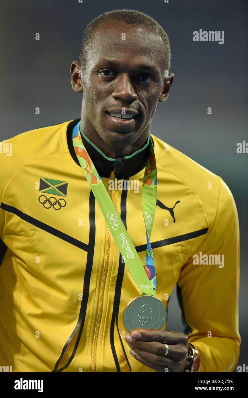 Usain bolt 2016 100 metres hi-res stock photography and images - Alamy
