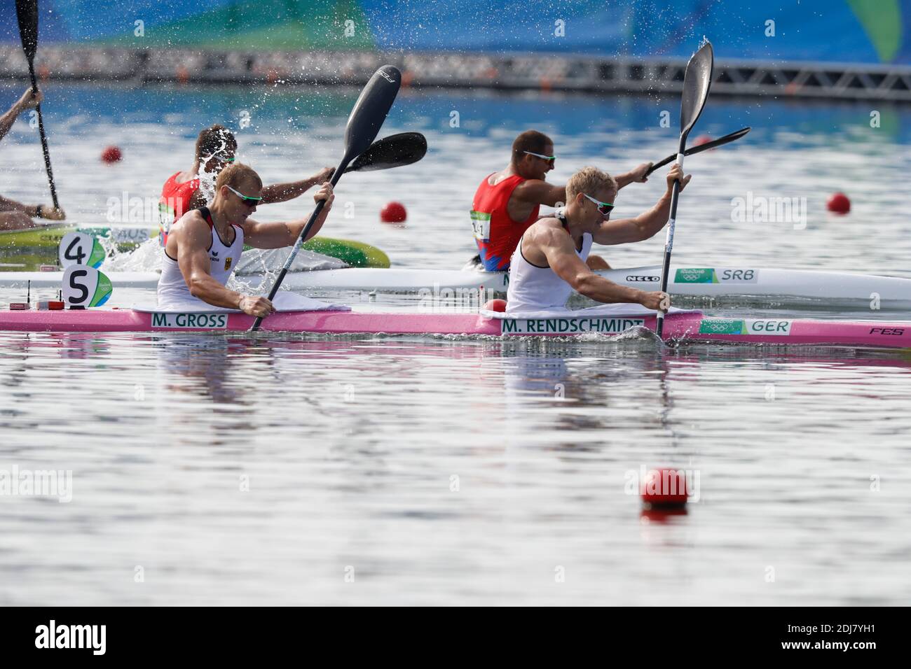 Germany's Max Rendschmidt and Marcus Gross won the gold medal in the ...