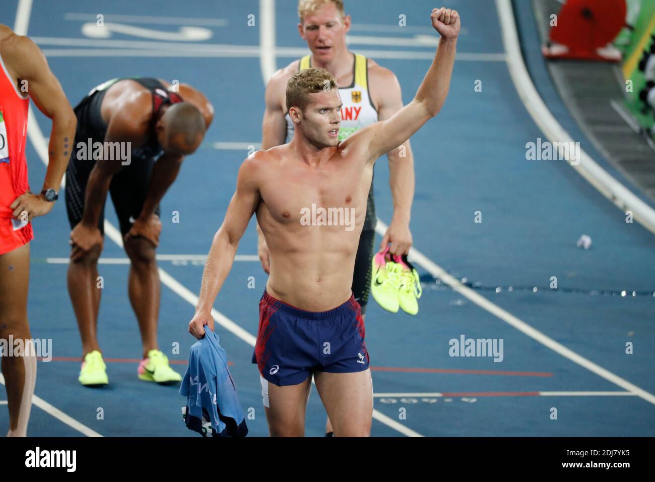 France's Kevin Mayer won a silver medal in the men decathlon event in ...