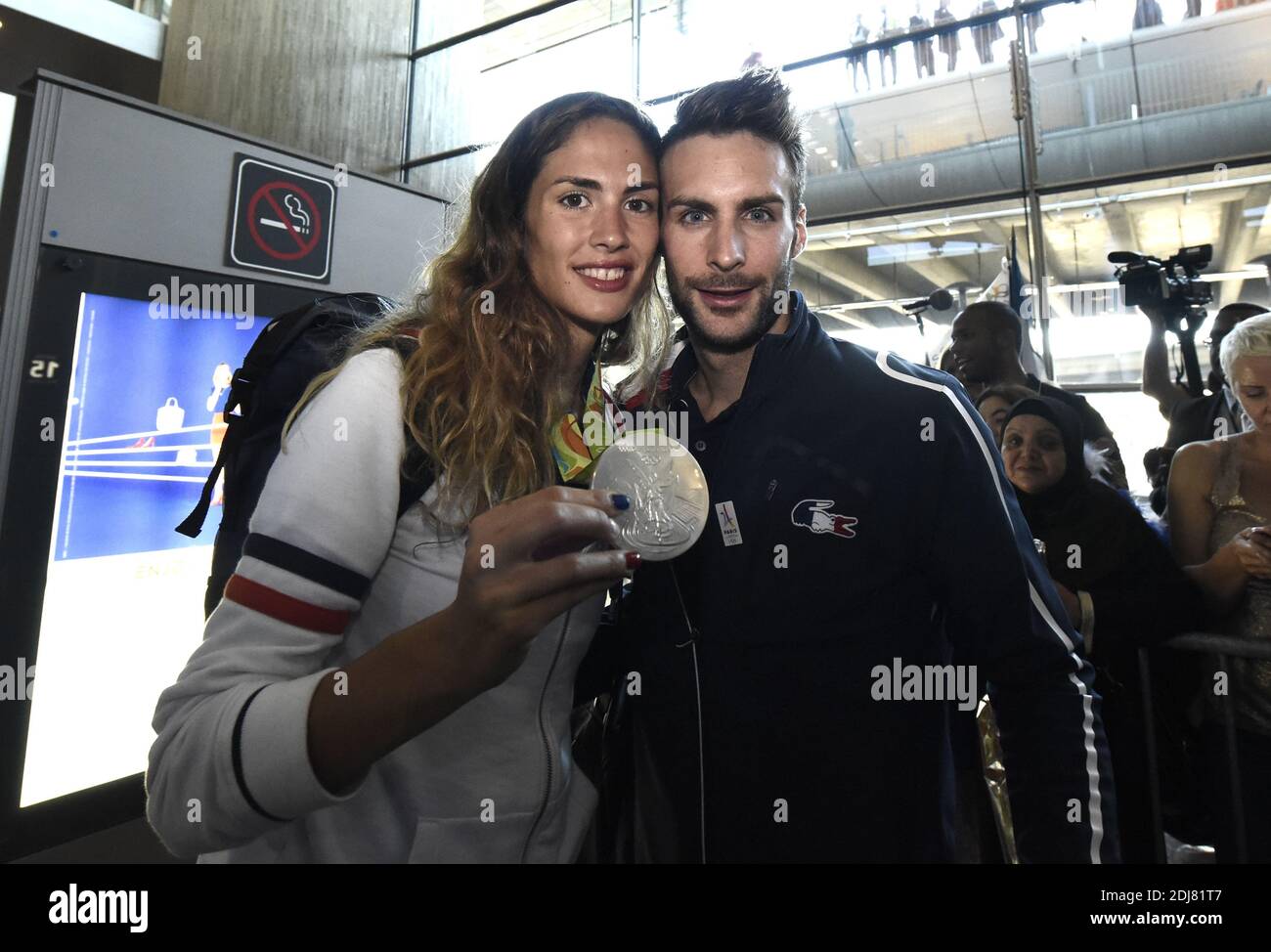 Penathlete Elodie Cloyvel (Womens' Silver Medal in Modern Pentathlon ...