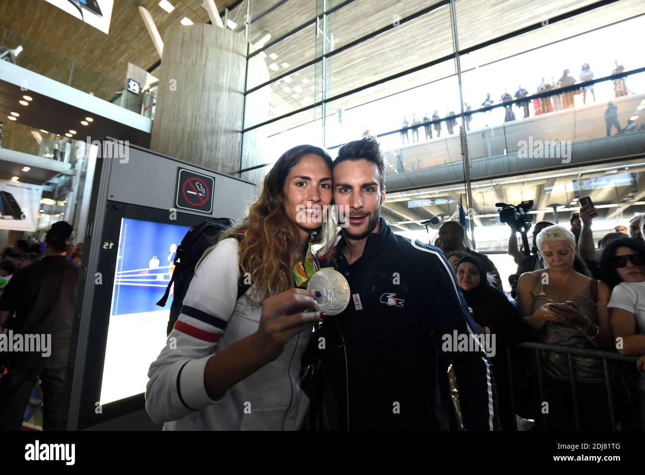 Penathlete Elodie Cloyvel (Womens' Silver Medal in Modern Pentathlon ...