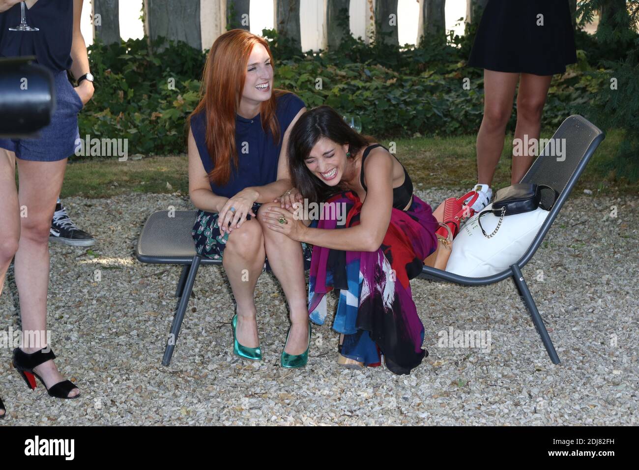 Alison Wheeler and Vanessa Guide seen at the photocall for Going To ...