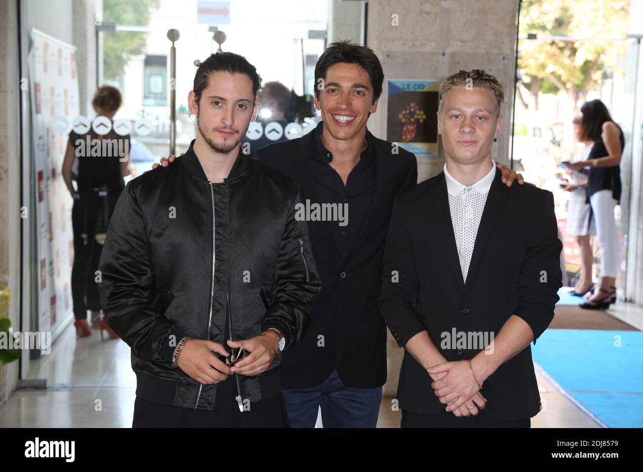 Lou-Pascal Tremblay, Yan England and Antoine-Olivier Pilon attending ...