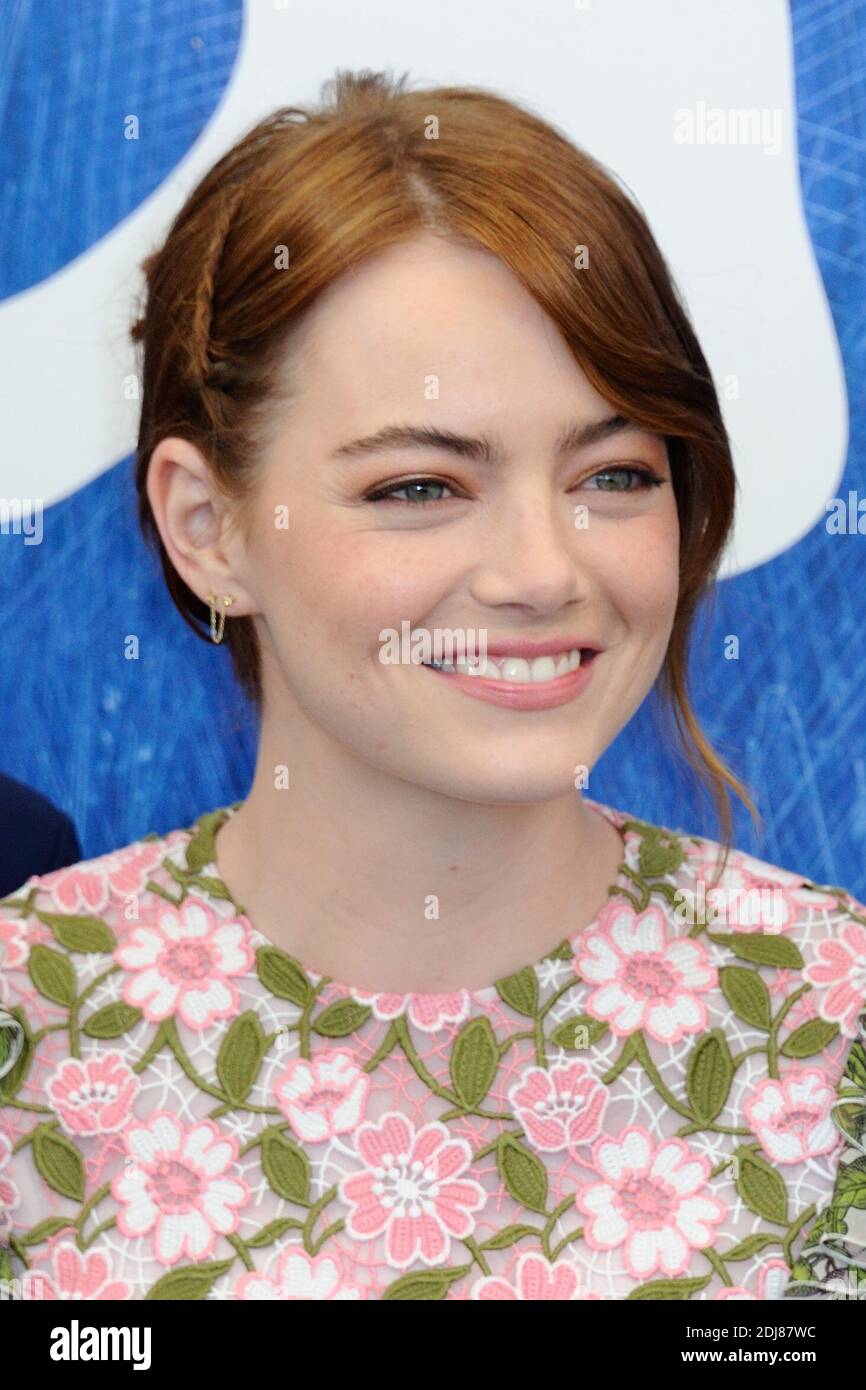 Emma Stone attending the 'La La Land' Photocall on the Lido in Venice ...