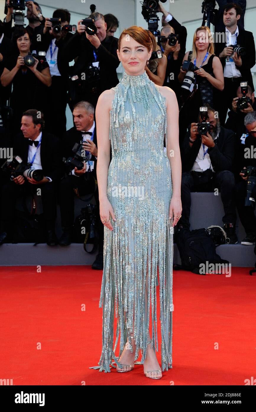 Emma Stone attending the Opening Ceremony and Premiere of the film 'La ...