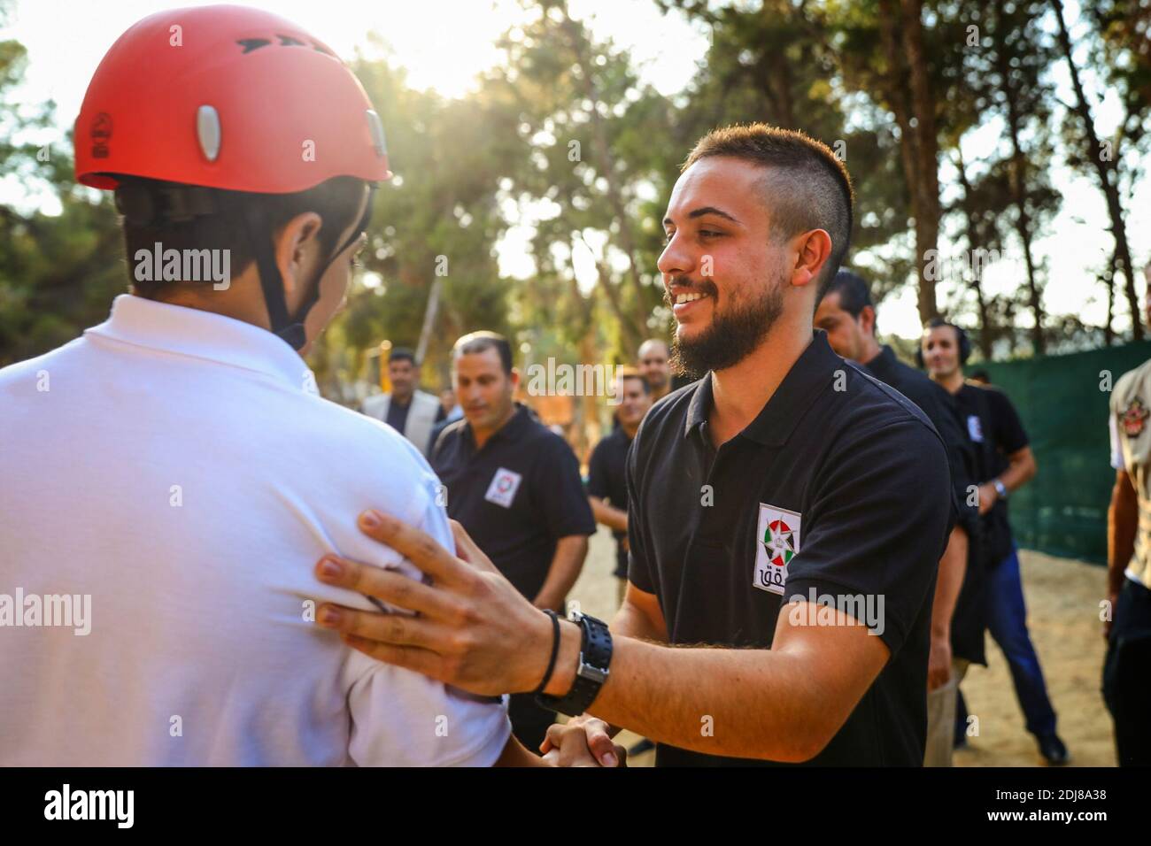 Crown prince al hussein bin abdullah ii hi-res stock photography and ...