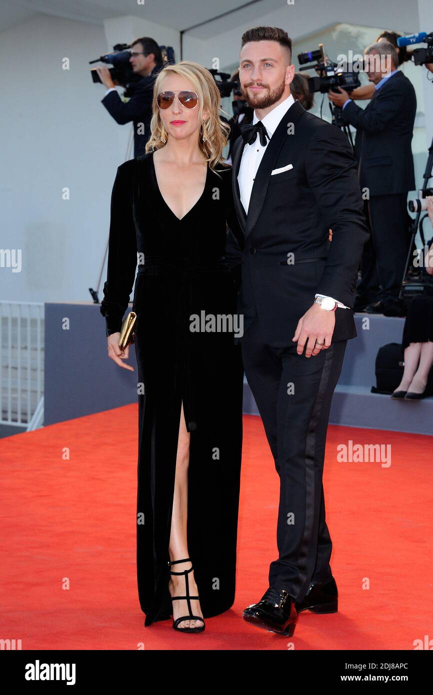 Aaron Taylor-Johnson and his wife Sam Taylor-Johnson attending the ...