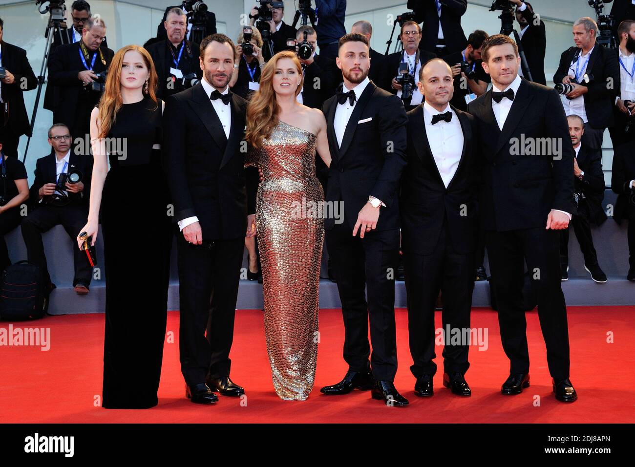 Ellie Bamber, Tom Ford, Amy Adams, Aaron Taylor-Johnson, Robert Salerno ...
