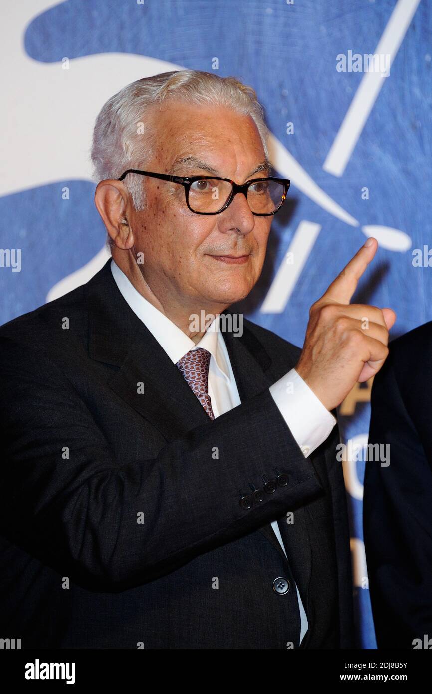 Paolo Baratta attending the 'Franca Chaos and Creation' Premiere on the ...