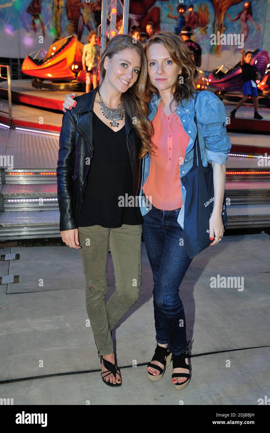 Sophie Brafman assiste a la soiree d'ouverture de la fete a Neuneu a ...