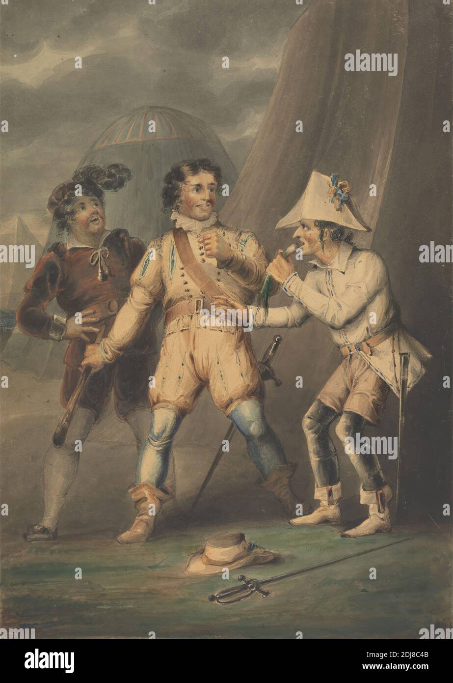 Fluellen forcing pistol hi-res stock photography and images - Alamy