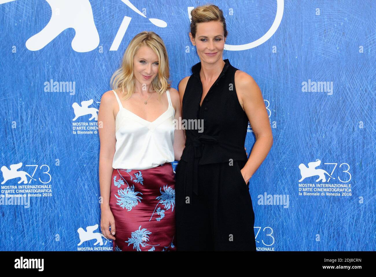 Ludivine Sagnier and Cecile de France attending the 'The Young Pope' Photocall on the Lido in ...