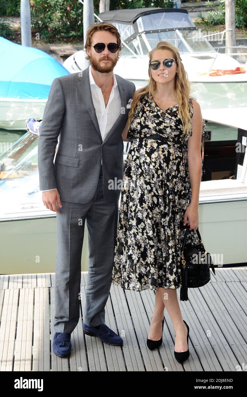 Luke Bracey and Teresa Palmer arriving at the Casino for the 'Hacksaw ...
