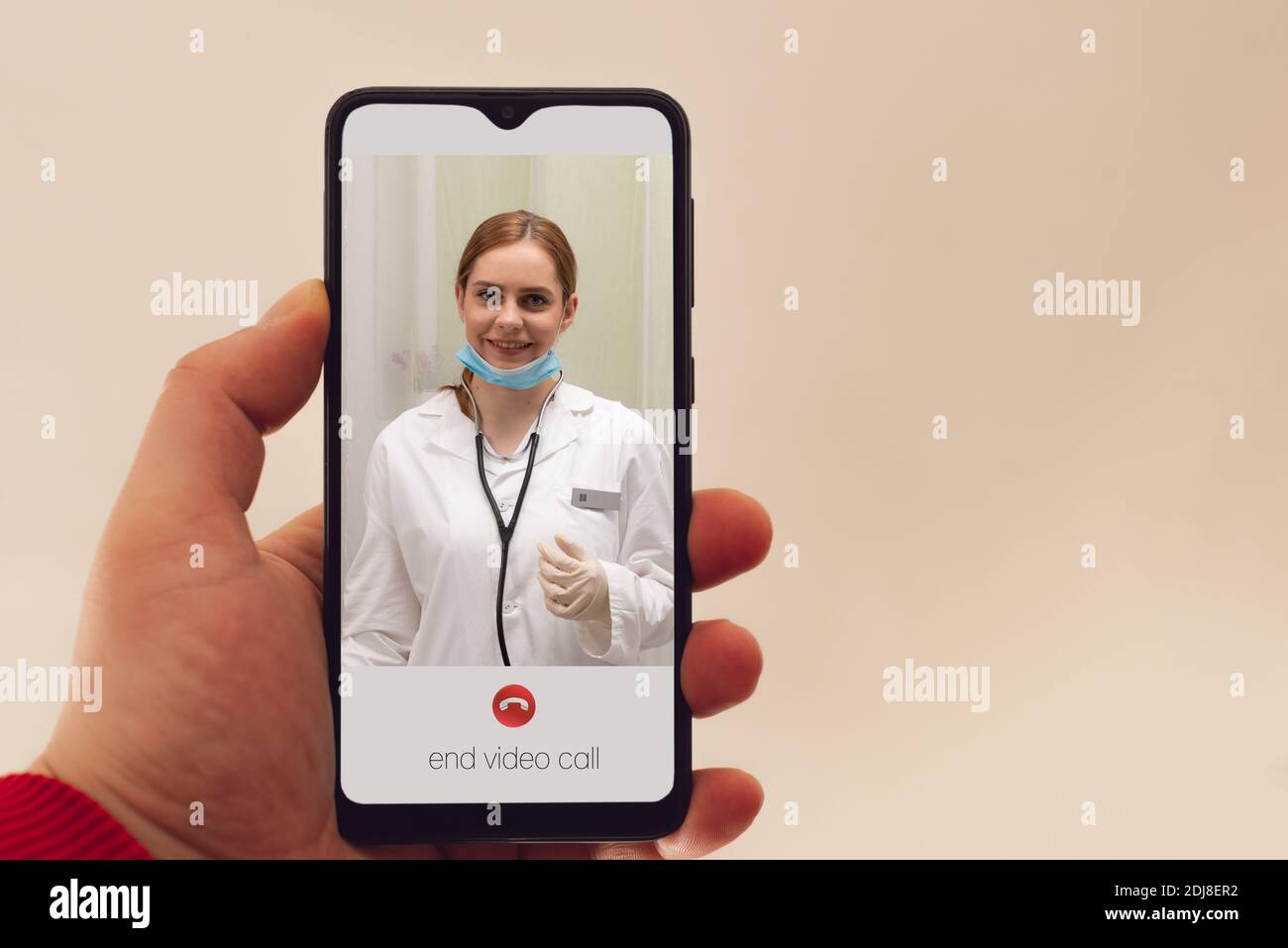 Remote doctor consultation hi-res stock photography and images - Alamy