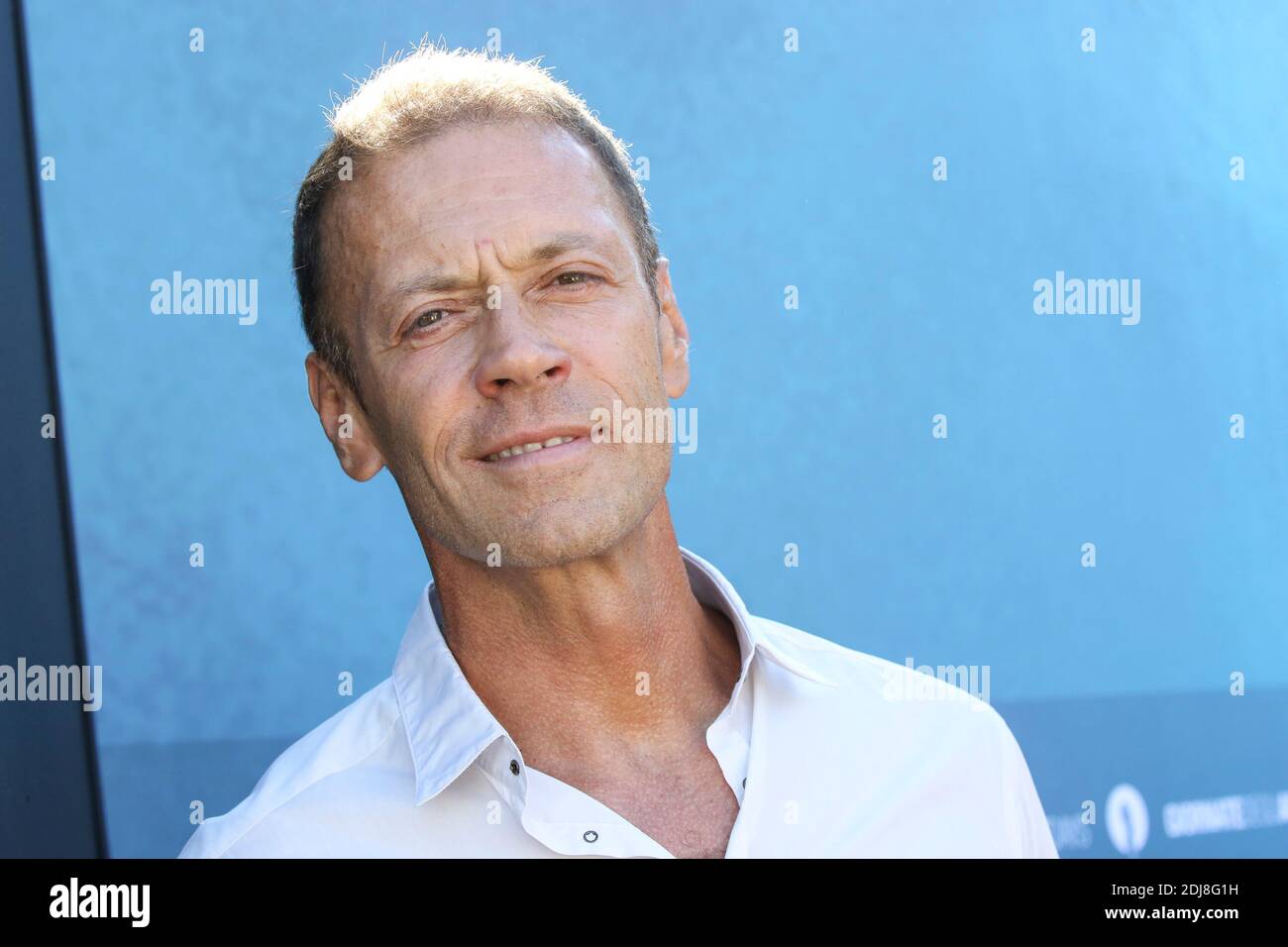Rocco Siffredi posing during the photocall of the movie Rocco at the ...