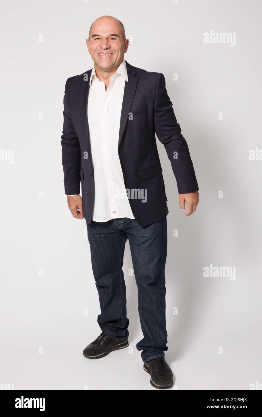 Exclusive, Vincent Moscato poses in Paris, France, on September 06 ...