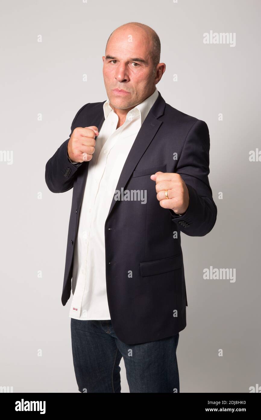 Exclusive, Vincent Moscato poses in Paris, France, on September 06 ...