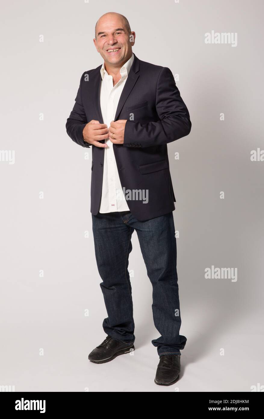 Exclusive, Vincent Moscato poses in Paris, France, on September 06 ...